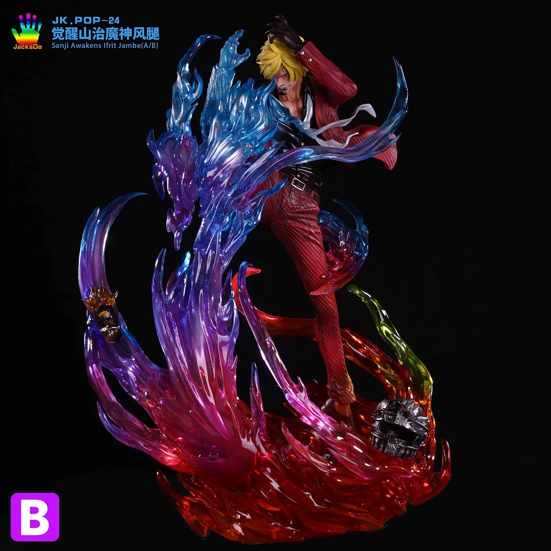 Ifrit Jambe Sanji - ONE PIECE Resin Statue - JacksDo Studios [In Stock]