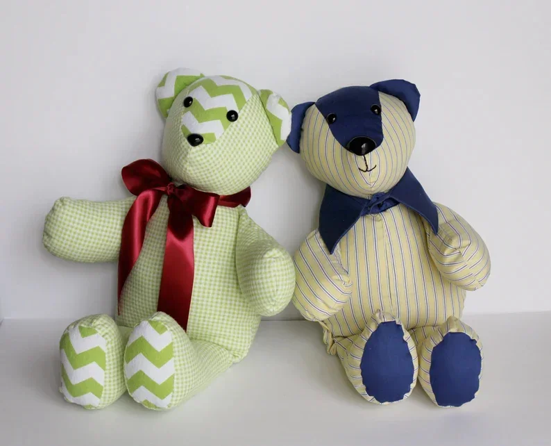 Memory Bear Template Set(9 PCS)-With Instructions
