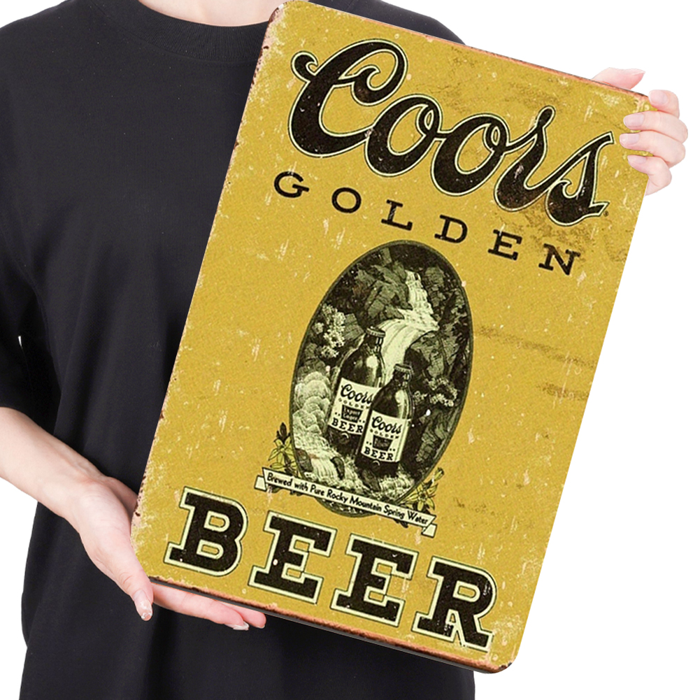 [Big Size]Coors Beer - Metal Tin Signs(12*16Inch) - Bar
