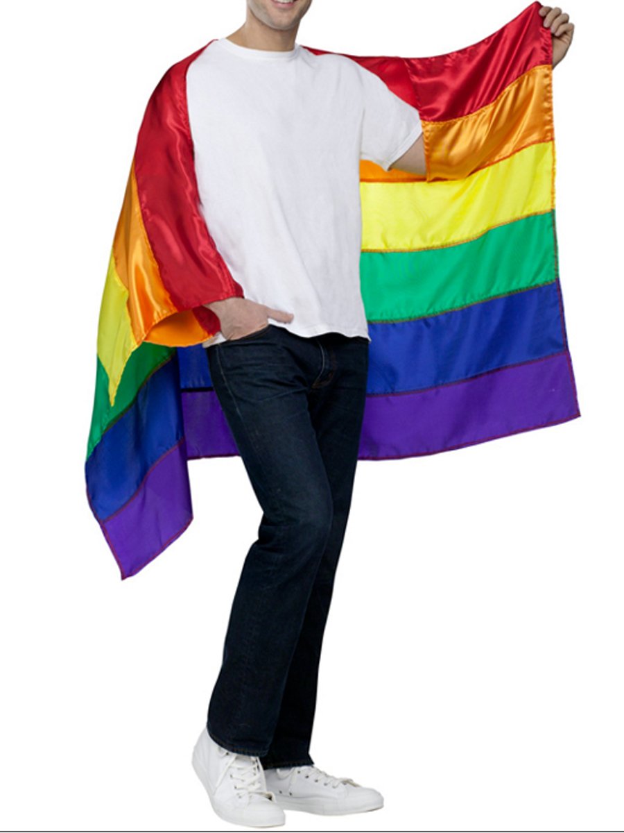 Cloak Rainbow Flag Wearable