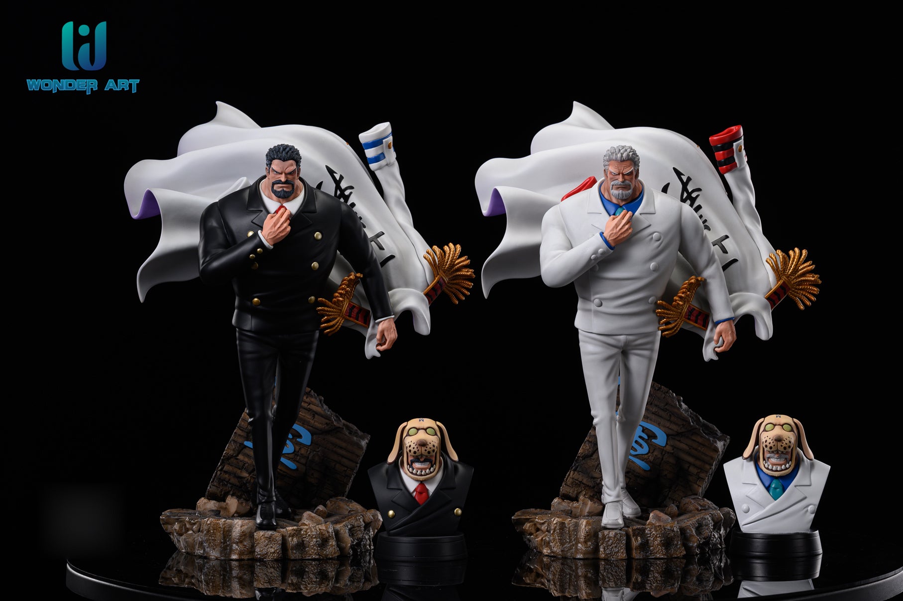 POP Scale Monkey D. Garp - ONE PIECE Resin Statue - Wonder Art Studios ...