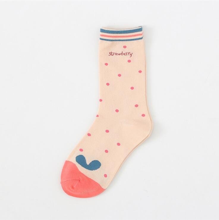 SWEET STRAWBERRY SOCKS (5 pairs)