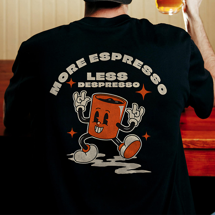More Espresso Less Depresso T-shirt