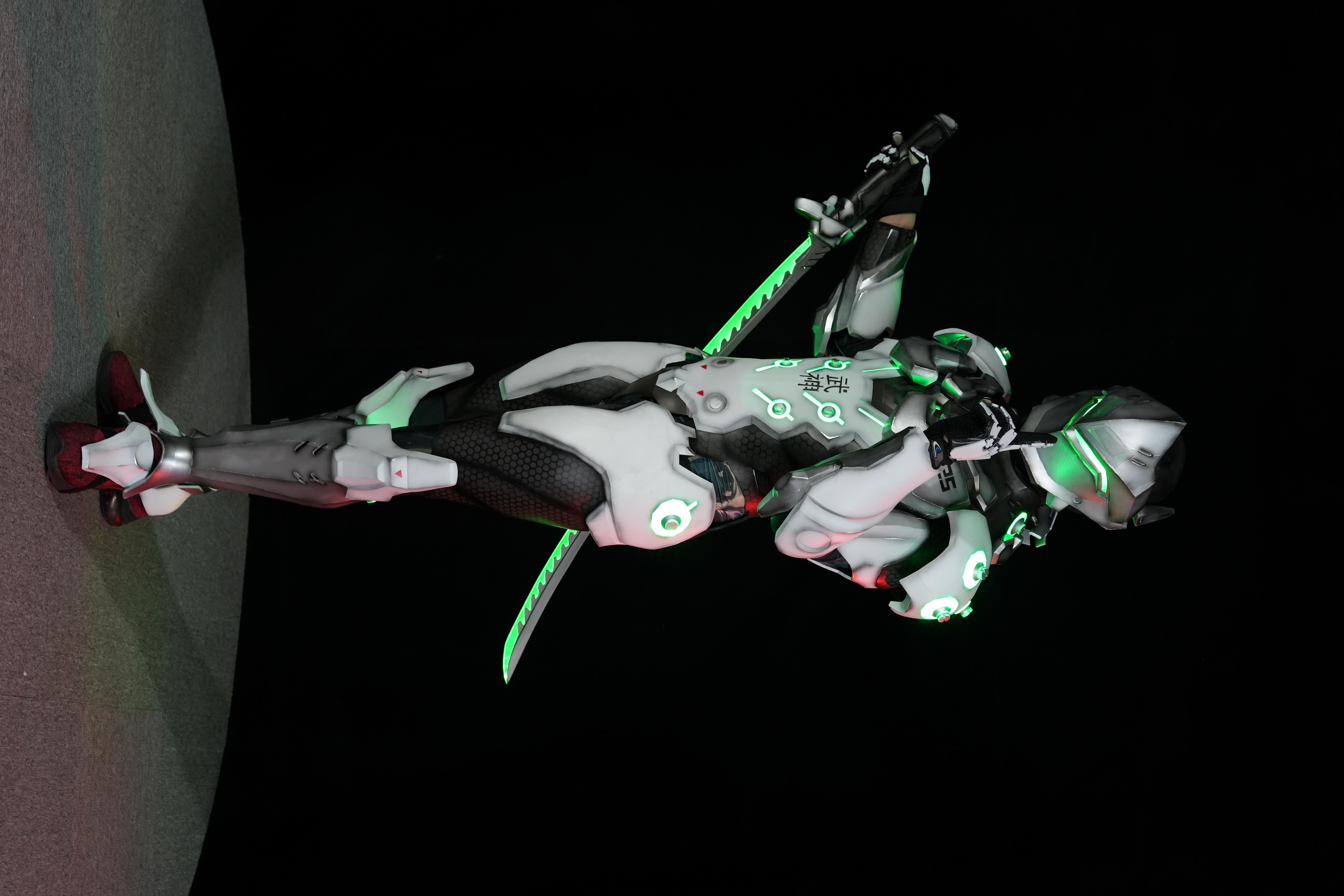 Overwatch Genji cosplay Full set of clothing Product size to be ...