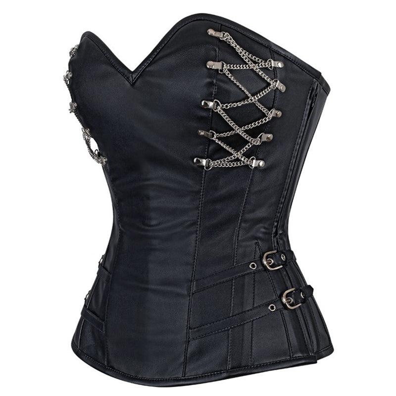 Chain Cross Corset
