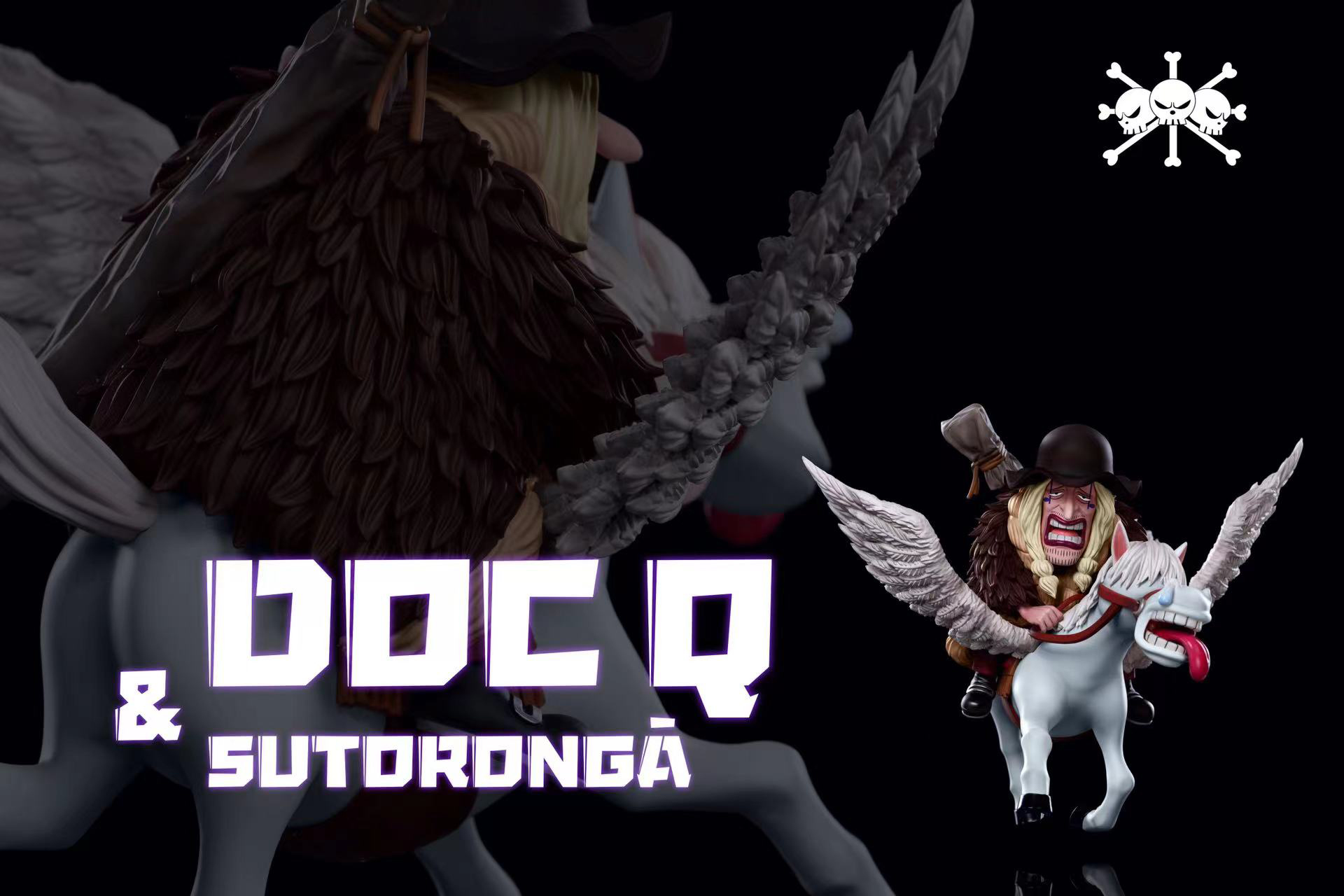 Doc Q & Stronger - ONE PIECE Resin Statue - A Plus Studios