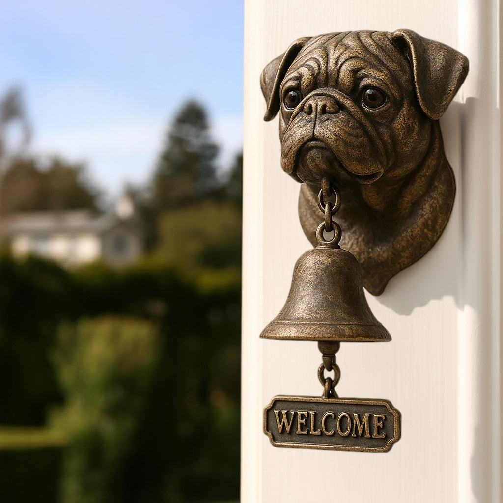Pug Welcome Doorbell