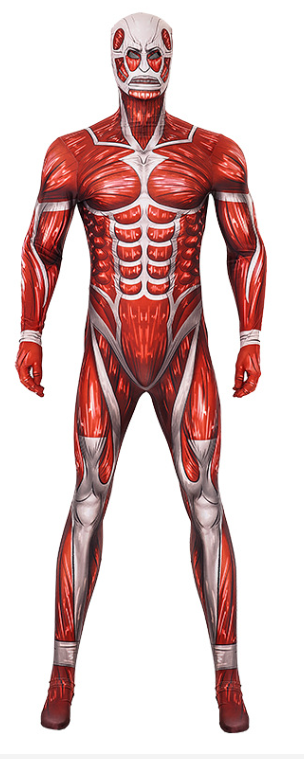 Attack on Titan giant Bodysuit cosplay