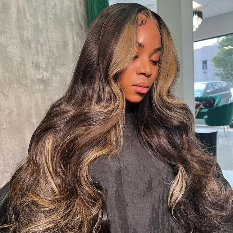 Balayage Color Raw Hair Wig