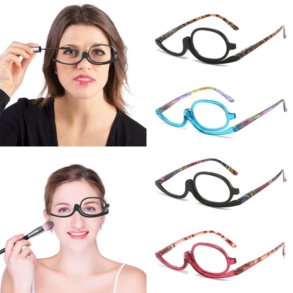 Portable Folding Eyeglasses Cosmetic Glasses Eyewear Magnifying Glasses ...