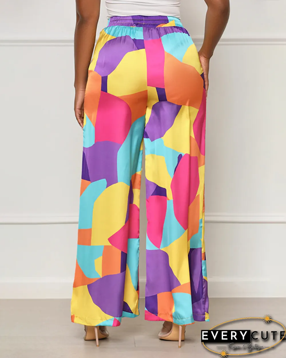 Mixed Feelings Abstract Pants