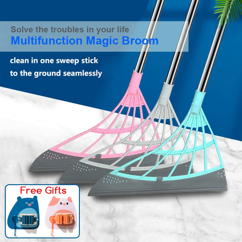 🎅Christmas-Hot Sale 50% OFF🧹Squeeze Silicone Broom Sweeping Water And ...