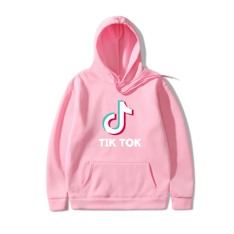 Tik Tok Logo Hoodie Sweatshirt Unisex Pullover