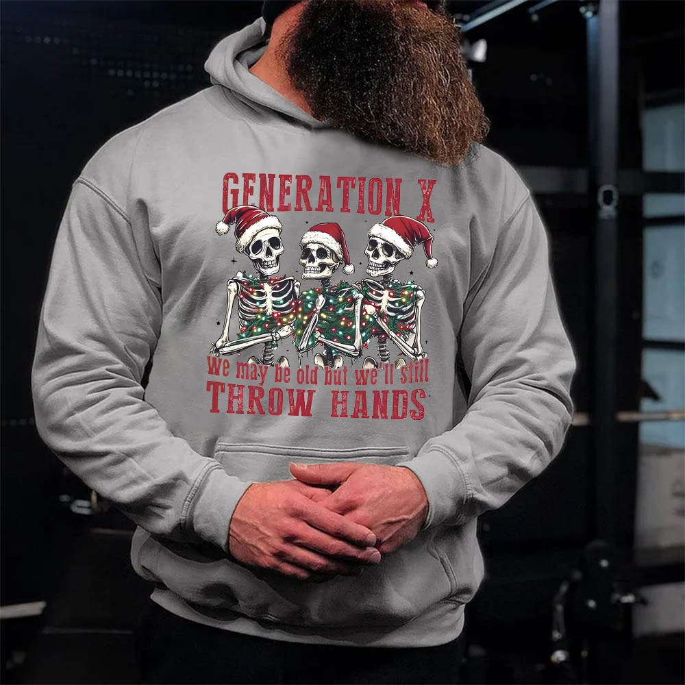 Gen X Shrit, We May Be Old But We'll StillThrow Hands Shirt, 70s TV ...