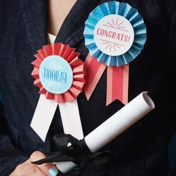 Rosette Making Template