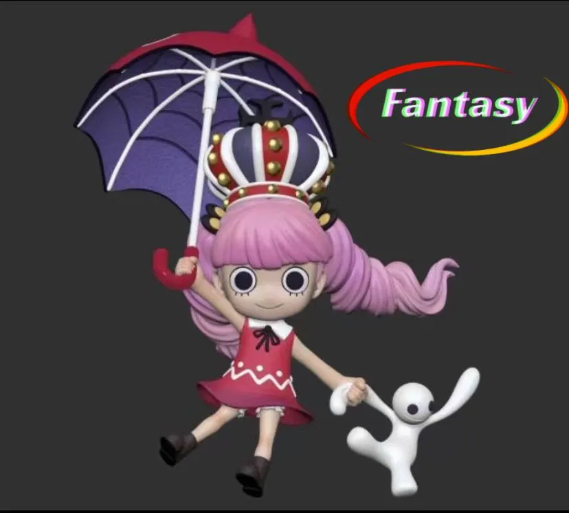 WCF Scale Childhood Series Perona & Kumashi - ONE PIECE Resin Statue ...