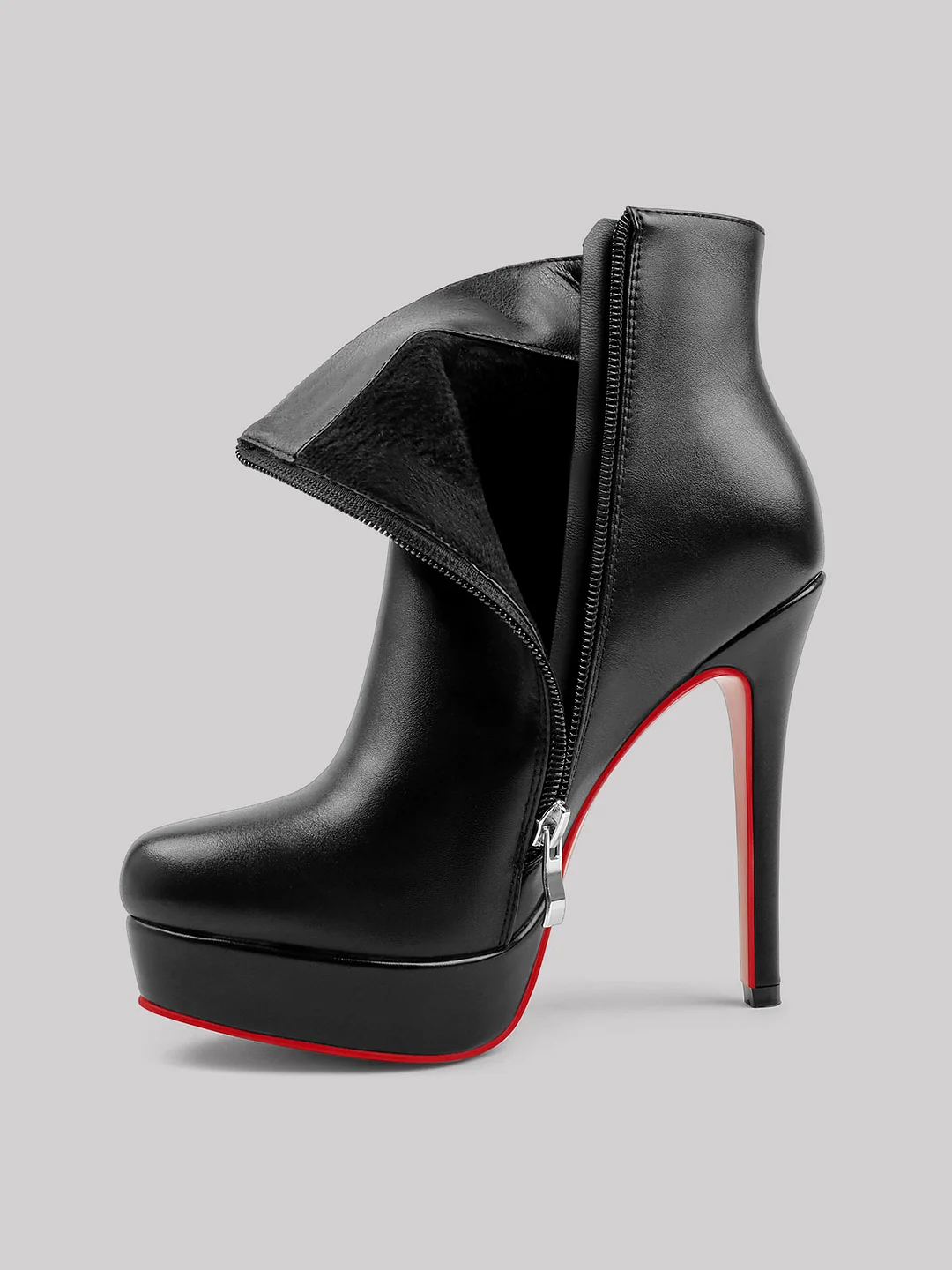 120mm Women's Platform Heels Fashion Bianca Booty Red Bottom Shoes