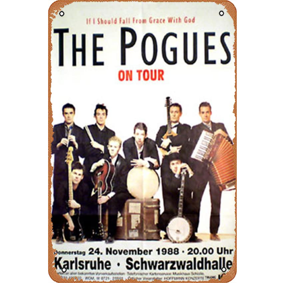 20*30cm/30*40cm-The Pogues-Metal Tin Signs