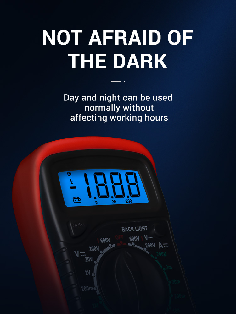 ANENG XL830L Digital Multimeter, ESR Meter Tester, Automotive ...