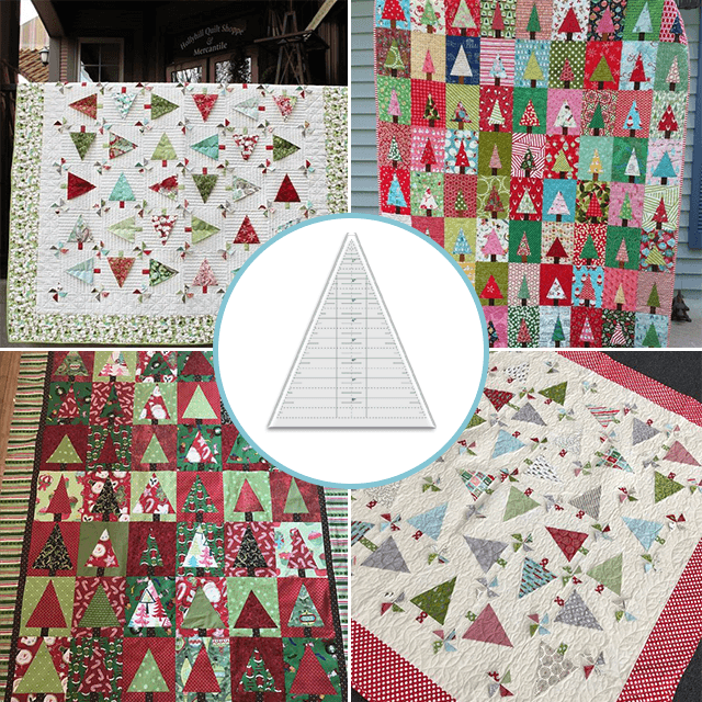 Pines Sew Tall Triangle Ruler - With Instructions