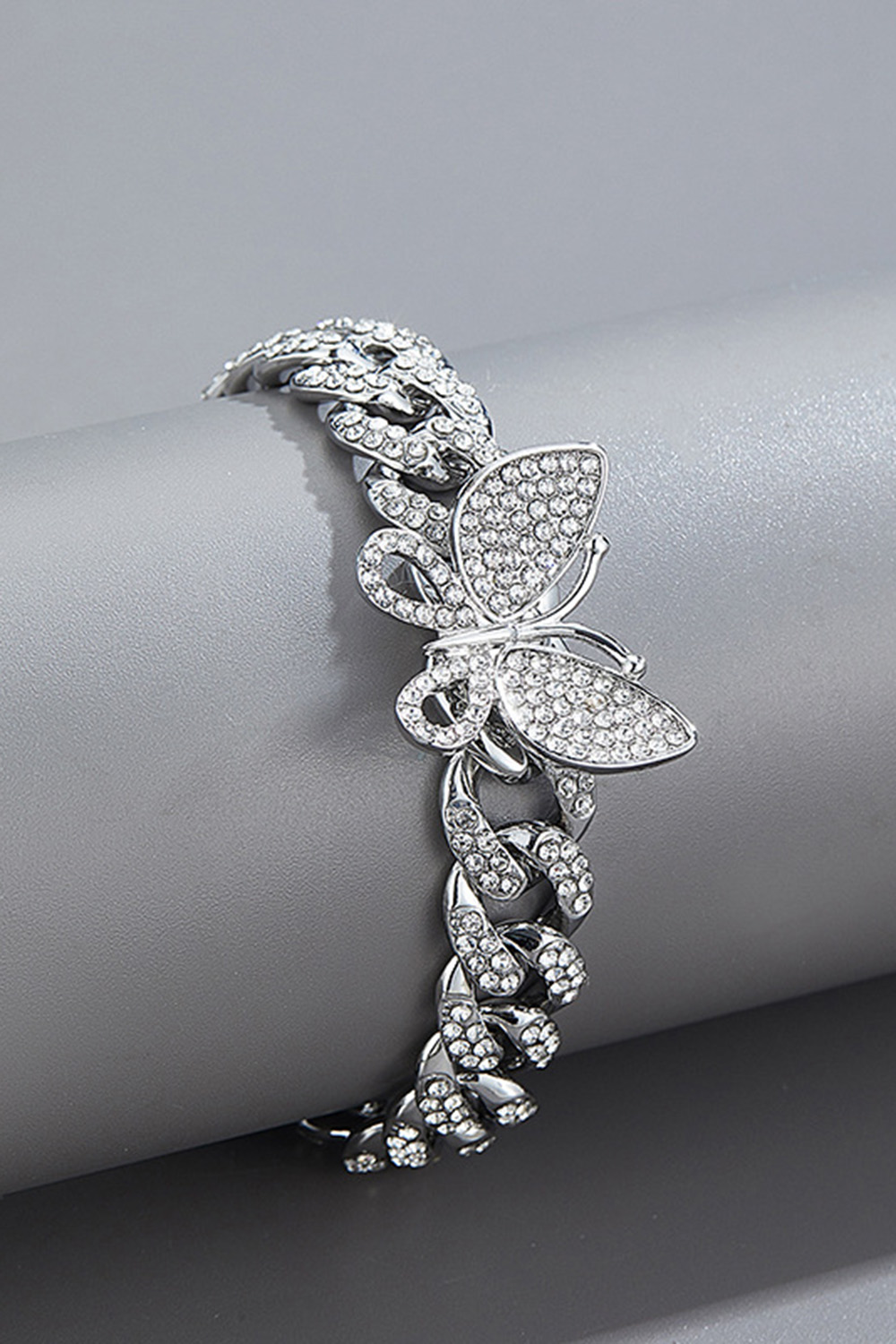 Fashion Butterfly Rhinestone Bracelets Necklaces - Xpluswear.com