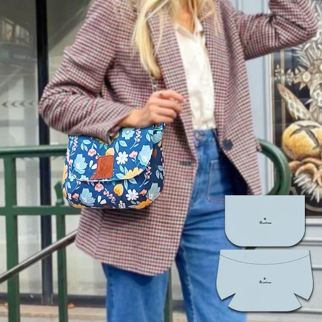 Cute Crossbody Bag Template & Instructions