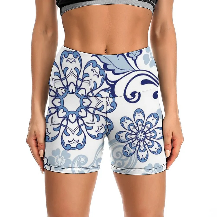 Lightweight and Durable Yoga Shorts for Women