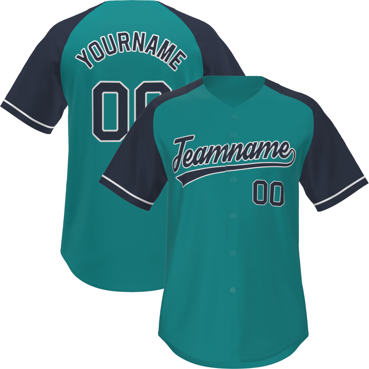 Baseball Aqua
