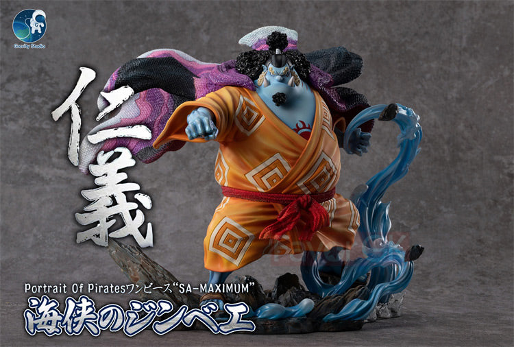 POP MAX Scale Knight of the Sea Jinbe - ONE PIECE Resin Statue ...