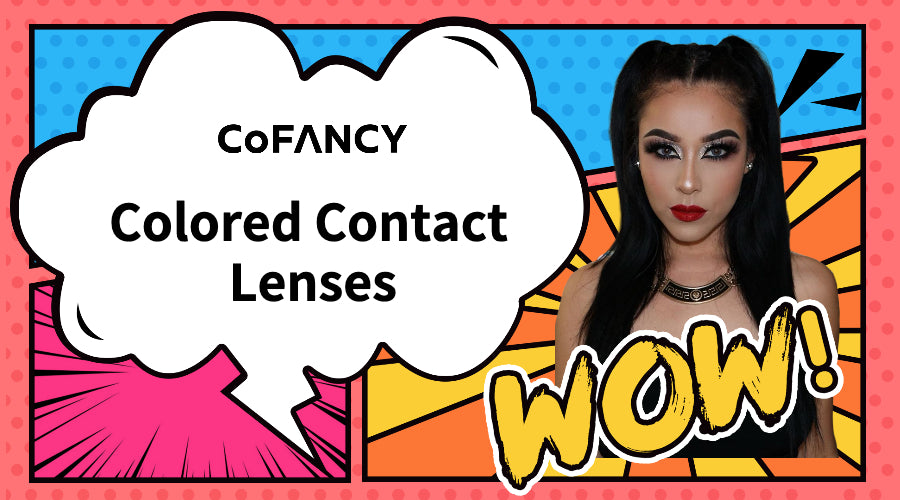 What year did colored contacts come out? |CoFANCY Contacts