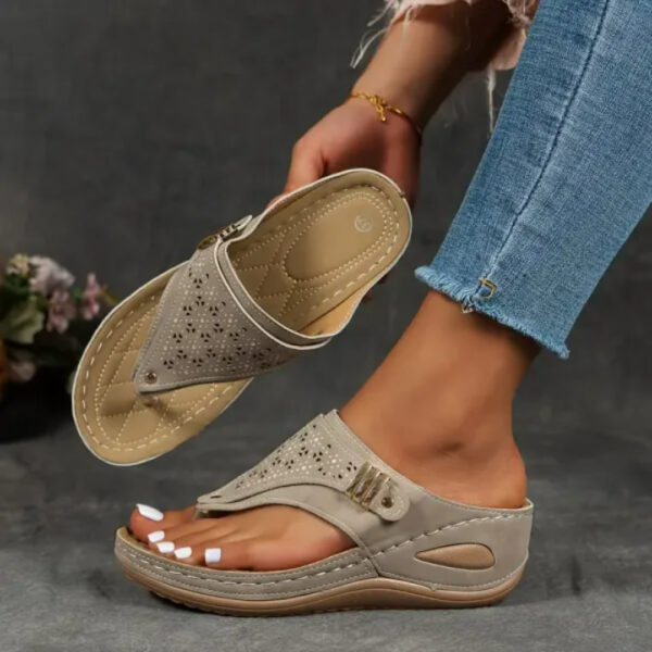 Slip-On Orthopedic Slides for Sensitive Feet