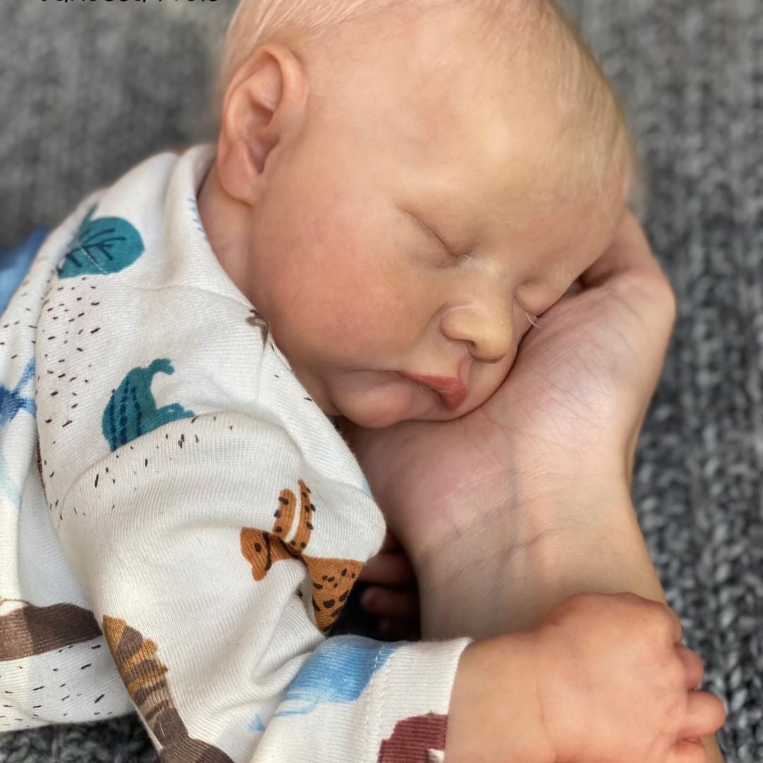 Real Life Silicone Baby Dolls 12'' Truly Realistic Safest Mini Reborn ...