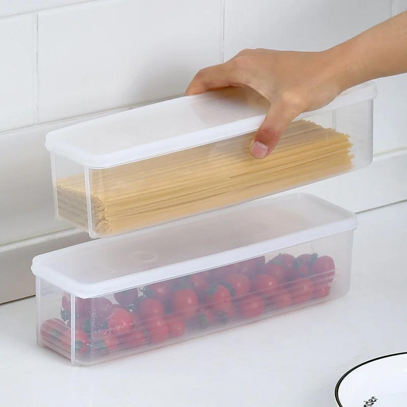 Nigikala Style Sealed Dry Spaghetti Box Pasta Spaghetti Box Hermetic ...
