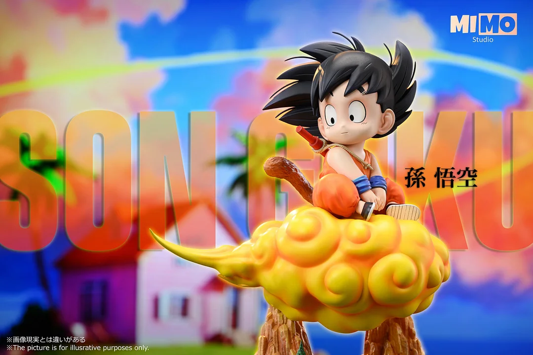 Flying Nimbus Son Goku - Dragon Ball Rein Statue - Mimo Studio