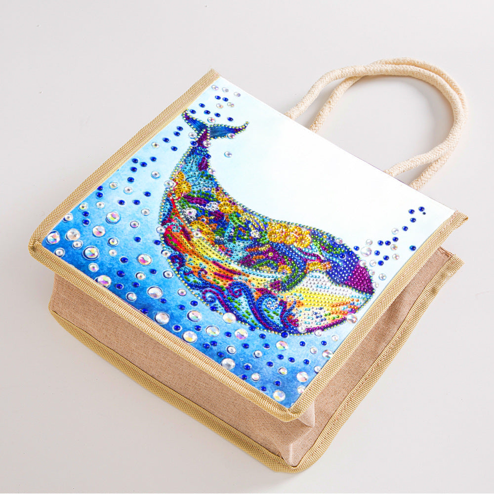 DIY special-shaped Diamond painting package Bag | Whale