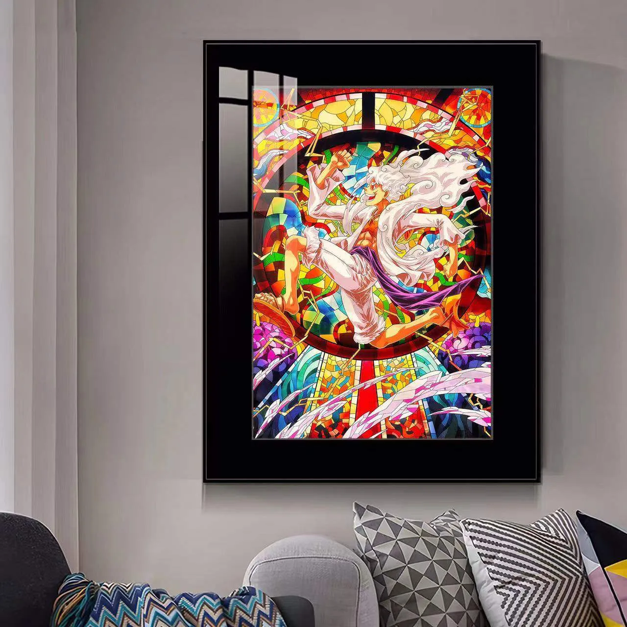 Monkey D. Luffy's Blessing Decorative Painting - ONE PIECE Decorative ...