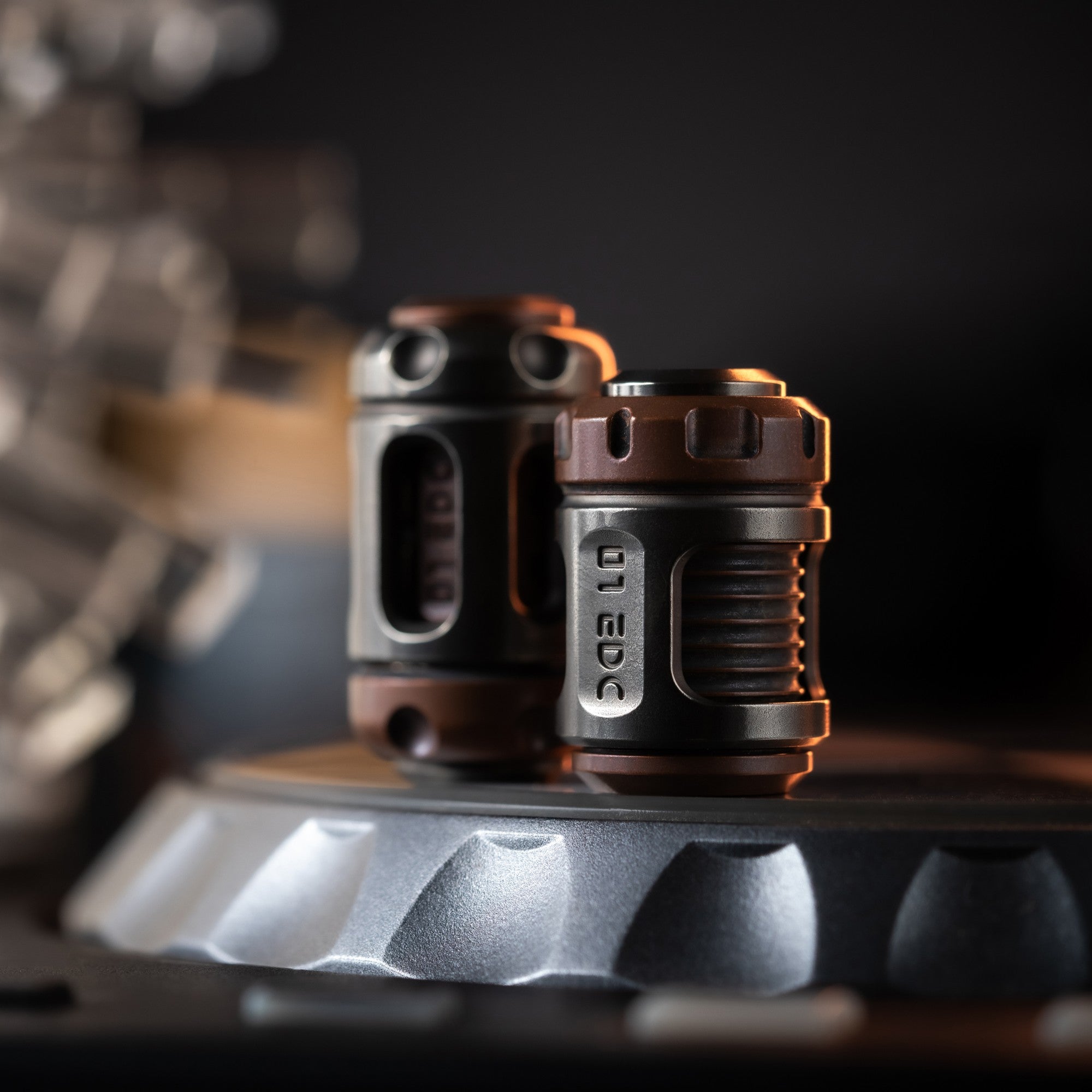 01EDC Time Capsule Knife Bead Fidget Spinner
