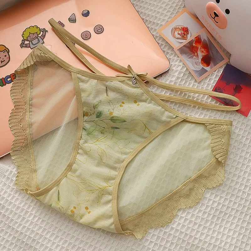 Billionm Style Fashion Elegant Sexy Lace Flower Underwear Transparent ...