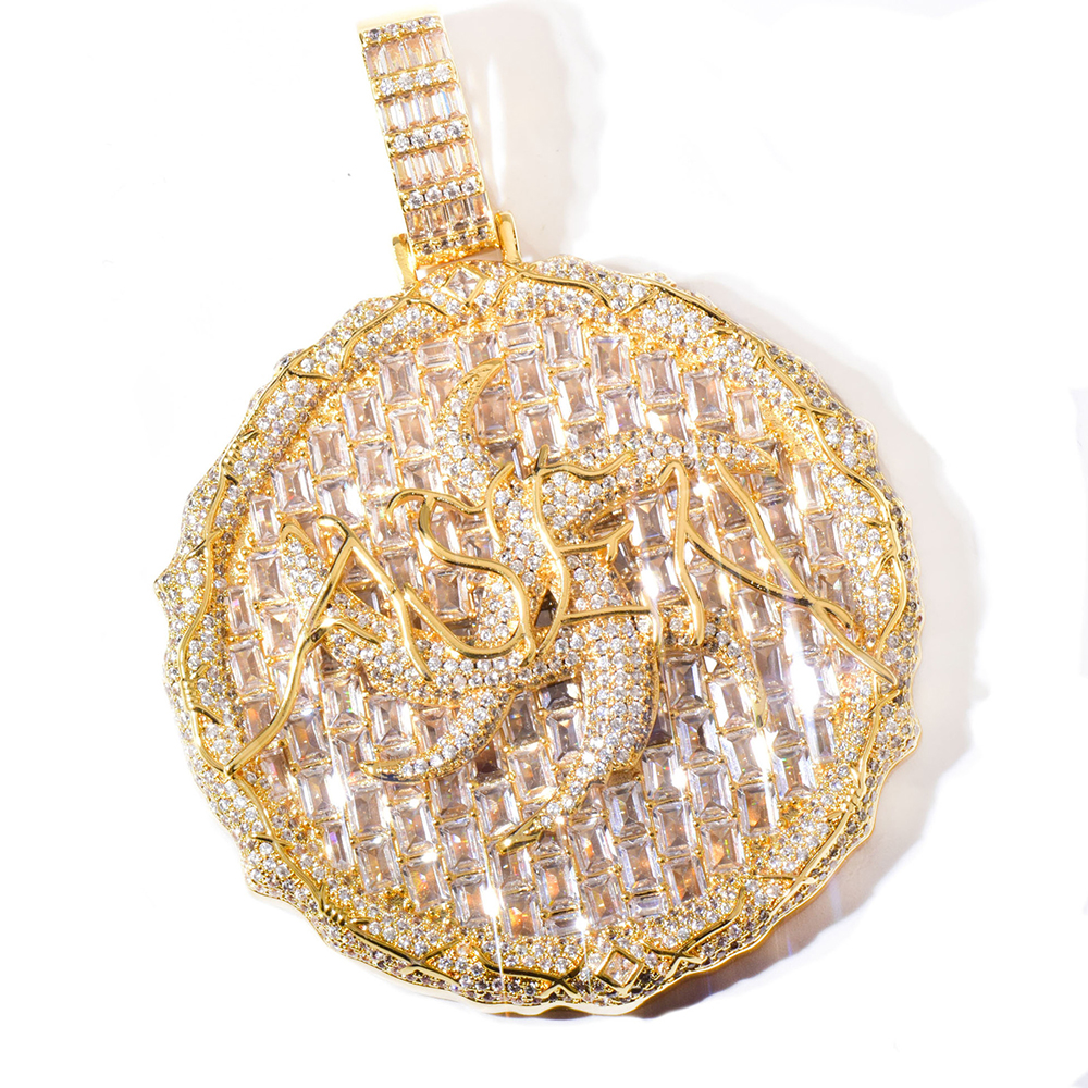 Hip hop personalized pendants with various patterns and styles