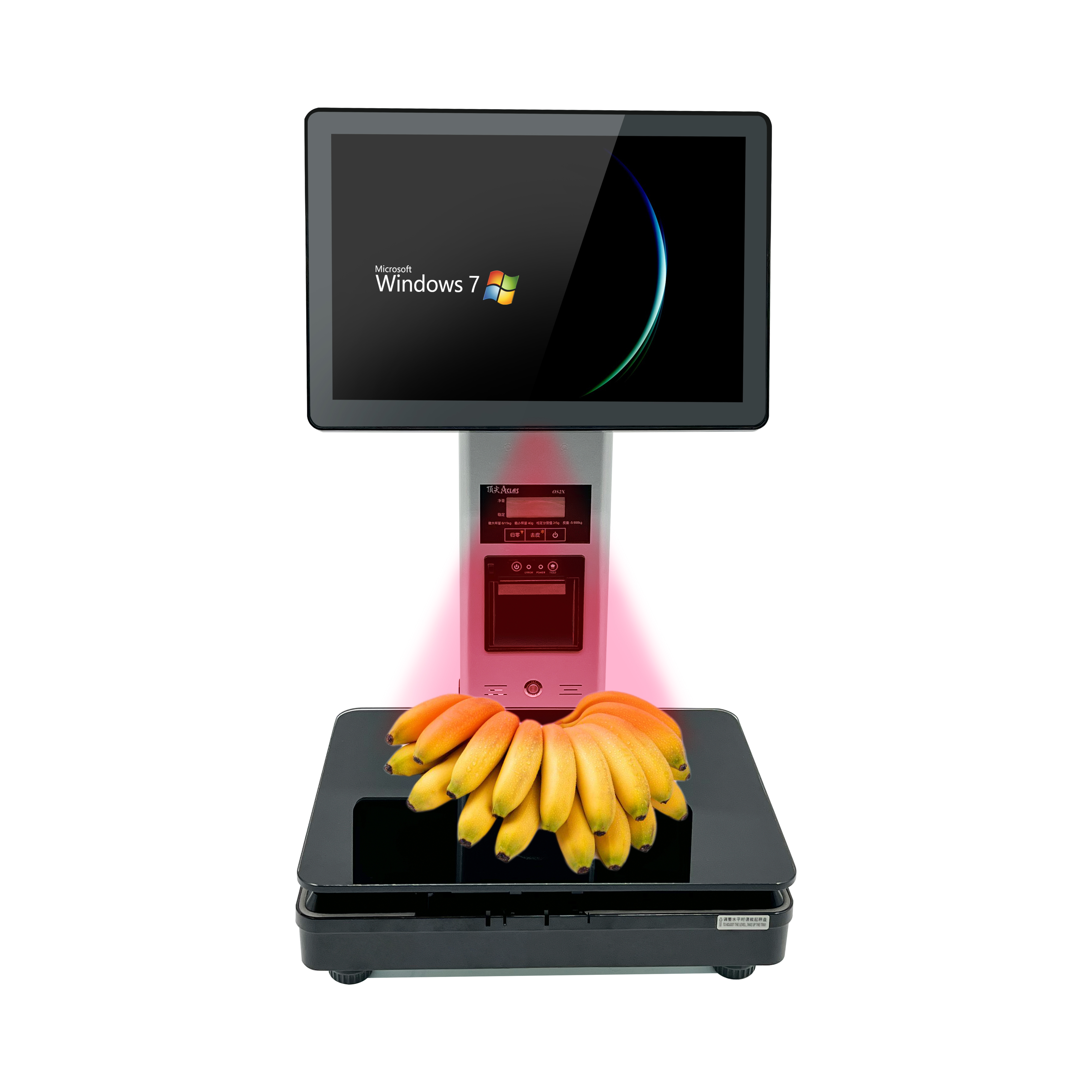 RFID AI intelligent touch screen cashier scale, RFID electronic digital ...