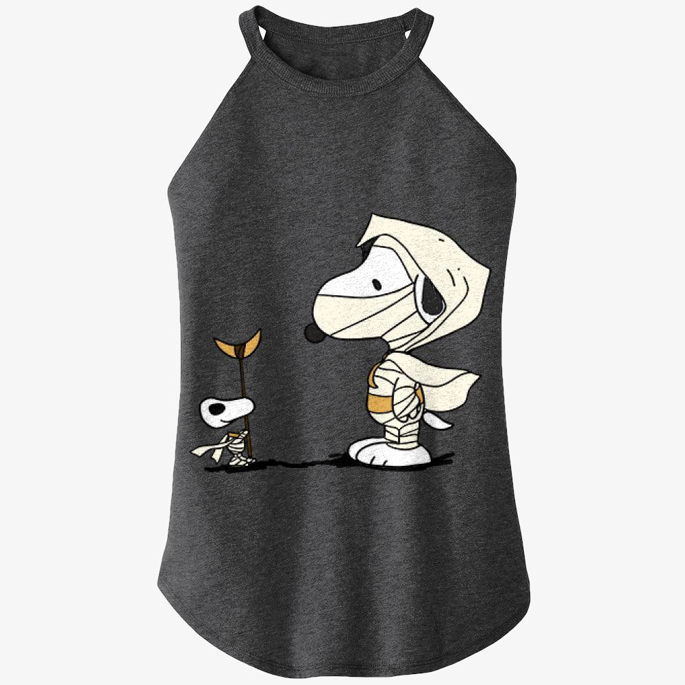 Snoopy Cosplays As Moonlight Knight, Snoopy Rocker Tank Top
