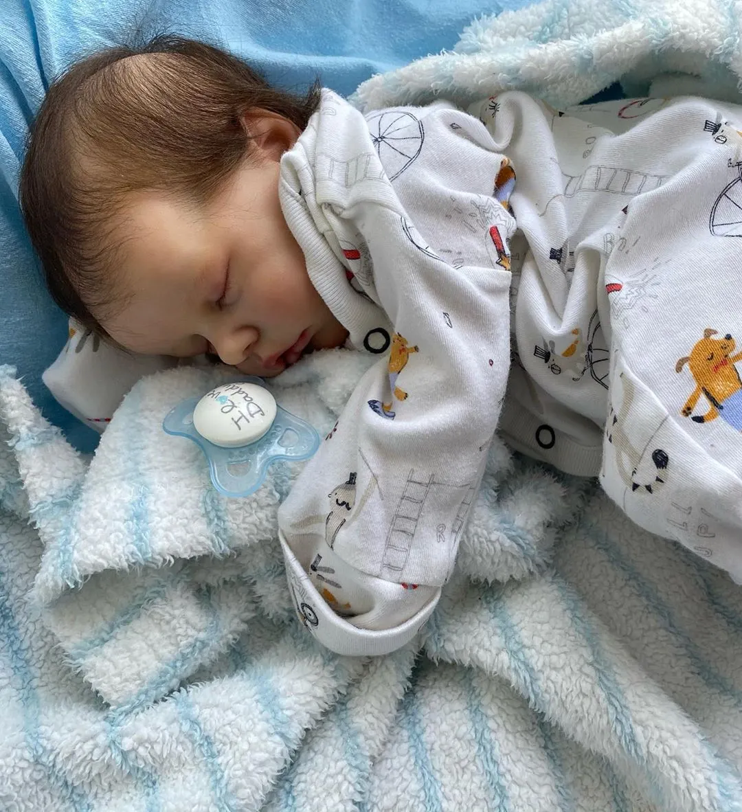 [Heartbeat💖 & Sound🔊] 17 '' Cullen Preemie Reborn Baby Dolls with Coos ...