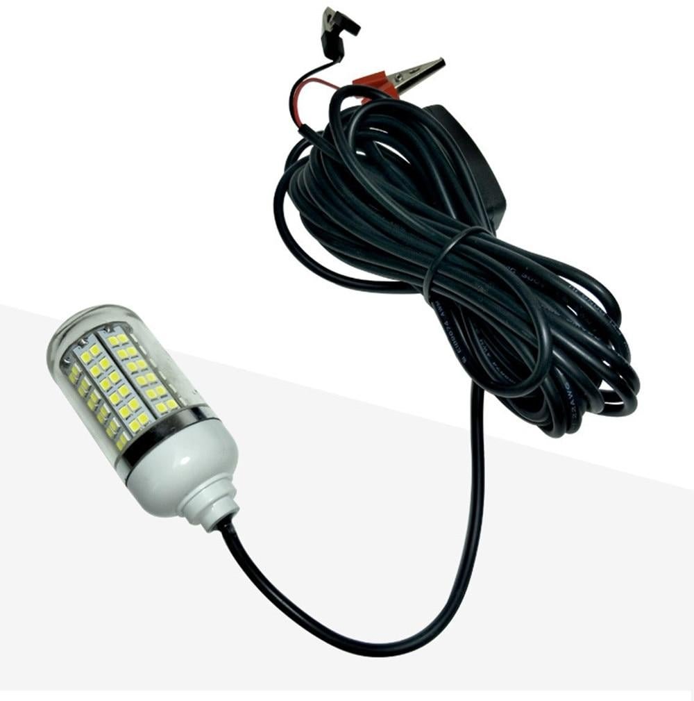 12V Fishing Light 108pcs 2835 LED Underwater Fishing Light IP68 Lures ...