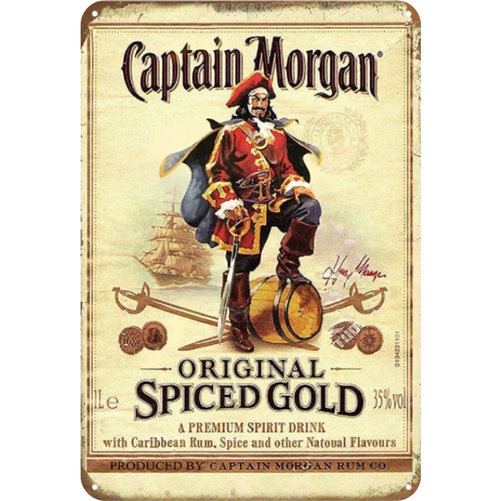 Captain Morgan - Metal Tin Signs(8*12Inch/12*16Inch)