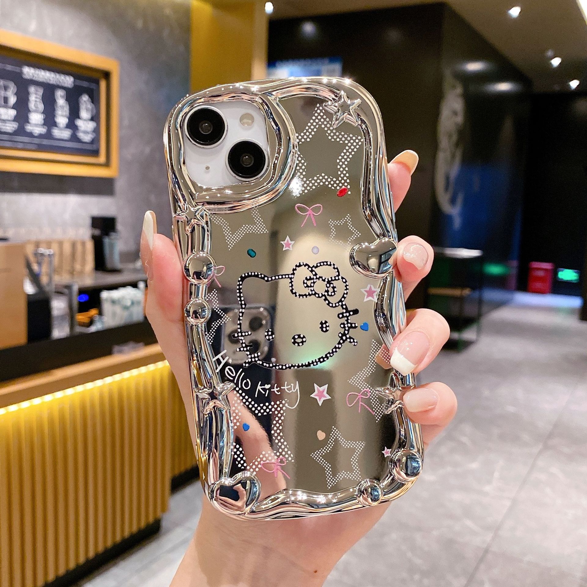 HELLO KITTY FLASH DIAMOND PHONE CASE (I7P-I16 PRO MAX)