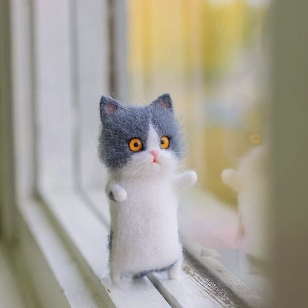 DIY Wool Felt Cat