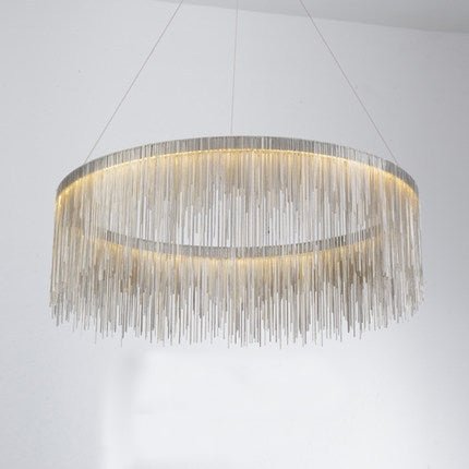 LED Pendant Lights For Living Room Dining Room Light Chrome Golden Body ...