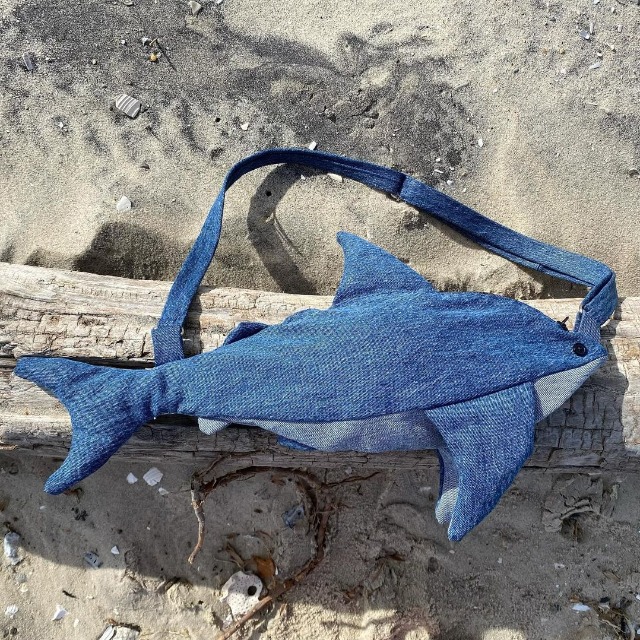 Great White Shark Bag Pattern Template – With Instructions