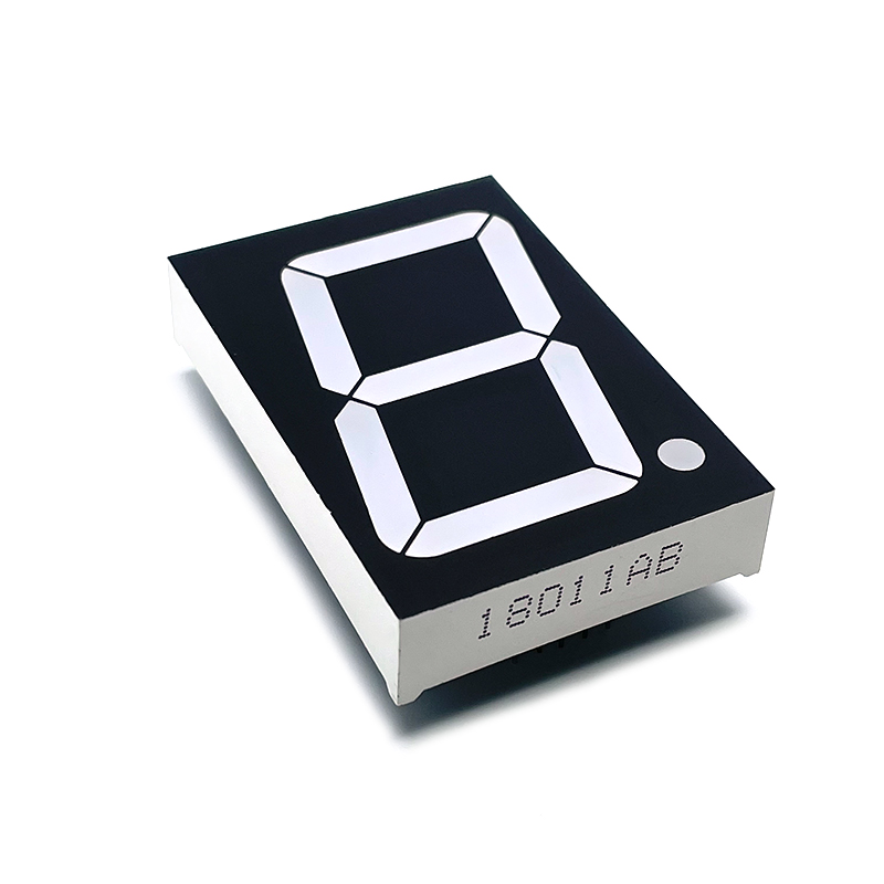1.8 Inch 1 Digit 7 Segment LED Display 38*56*11mm