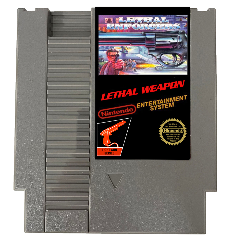 Lethal Weapon NES For Nintendo Entertainment System Console - 8 Bit ...